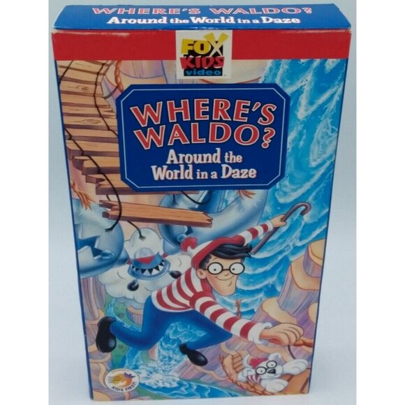 Where's Waldo | Media | Wheres Waldo Around The World In A Daze Vhs Fox ...